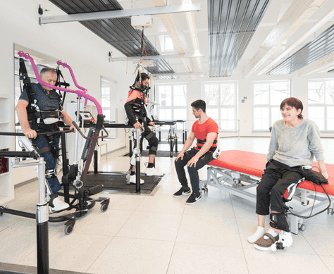 HAL senses bio-electrical signals and complete intended motion of ...